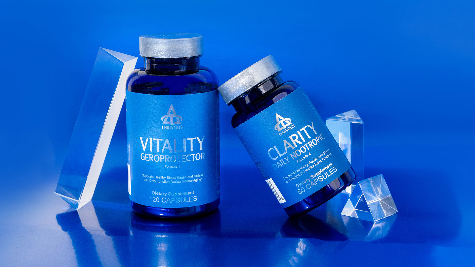 Clarity and Vitality Stack | Health Supplement | Thrivous® Clarity and Vitality Stack | Health Supplement | Thrivous®